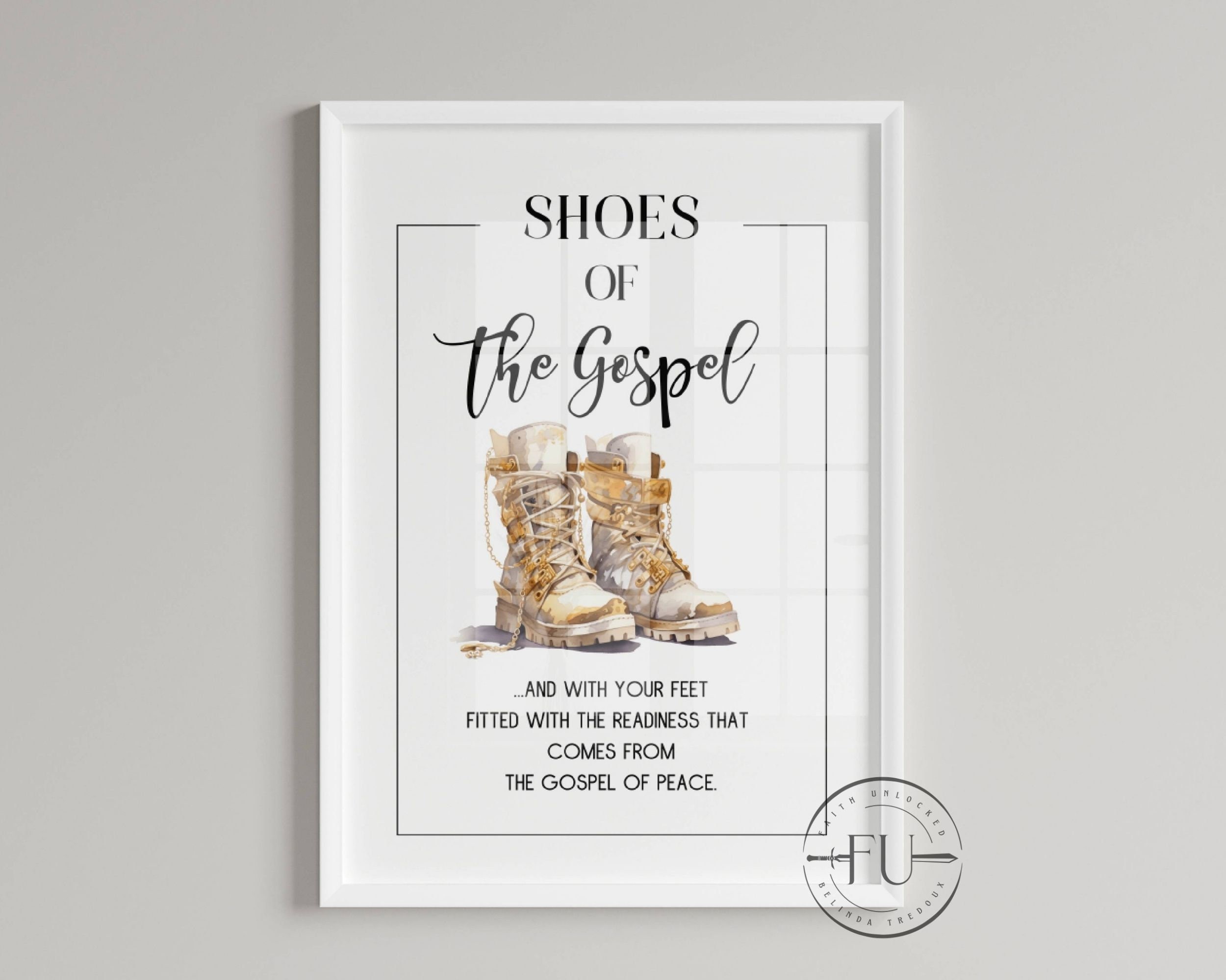 Armor of God, Ephesians 6, Christian Gallery Wall Art, Printable Wall ...