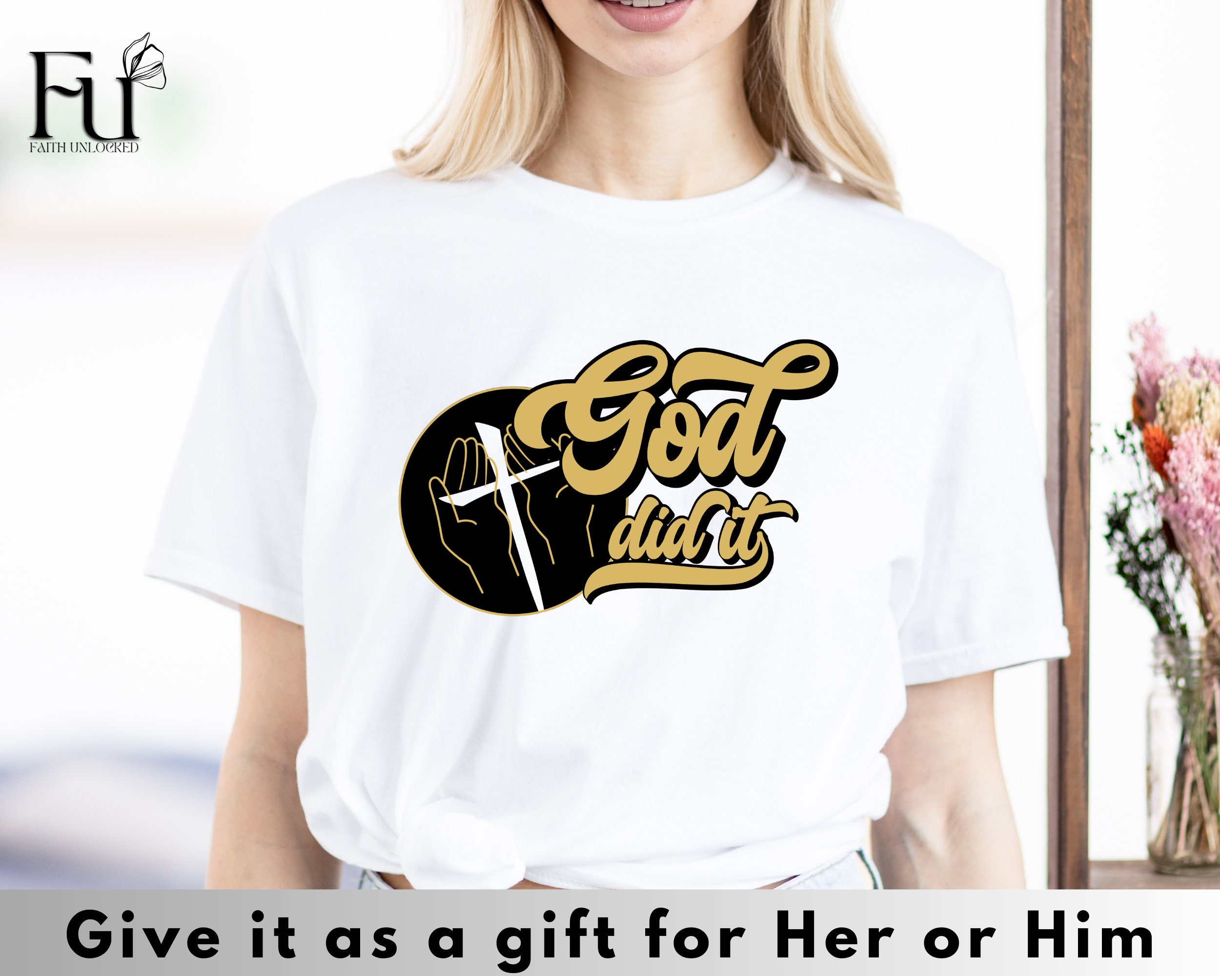 God Did It Svg, Png, Jpeg, Scripture Svg, Bible Quote Svg, Girl Quote ...