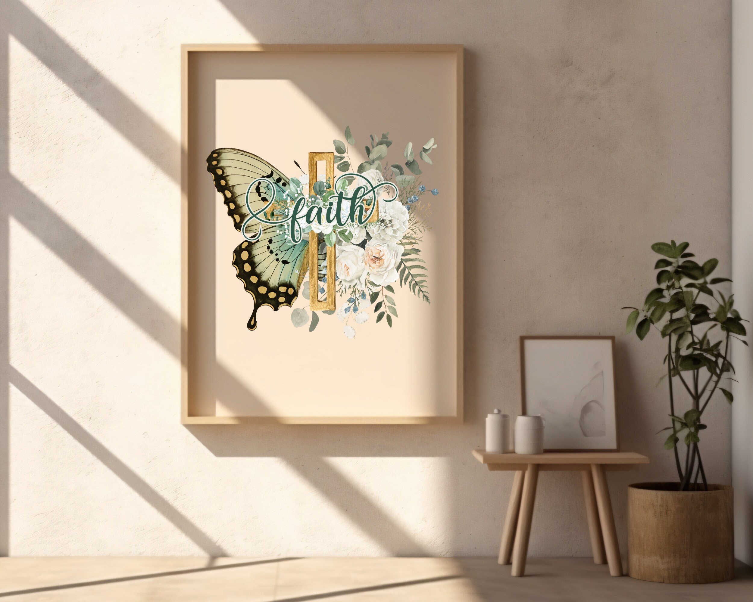 Faith Butterfly Cross Svg Png Jpg Pdf Scripture Svg Bible - Etsy