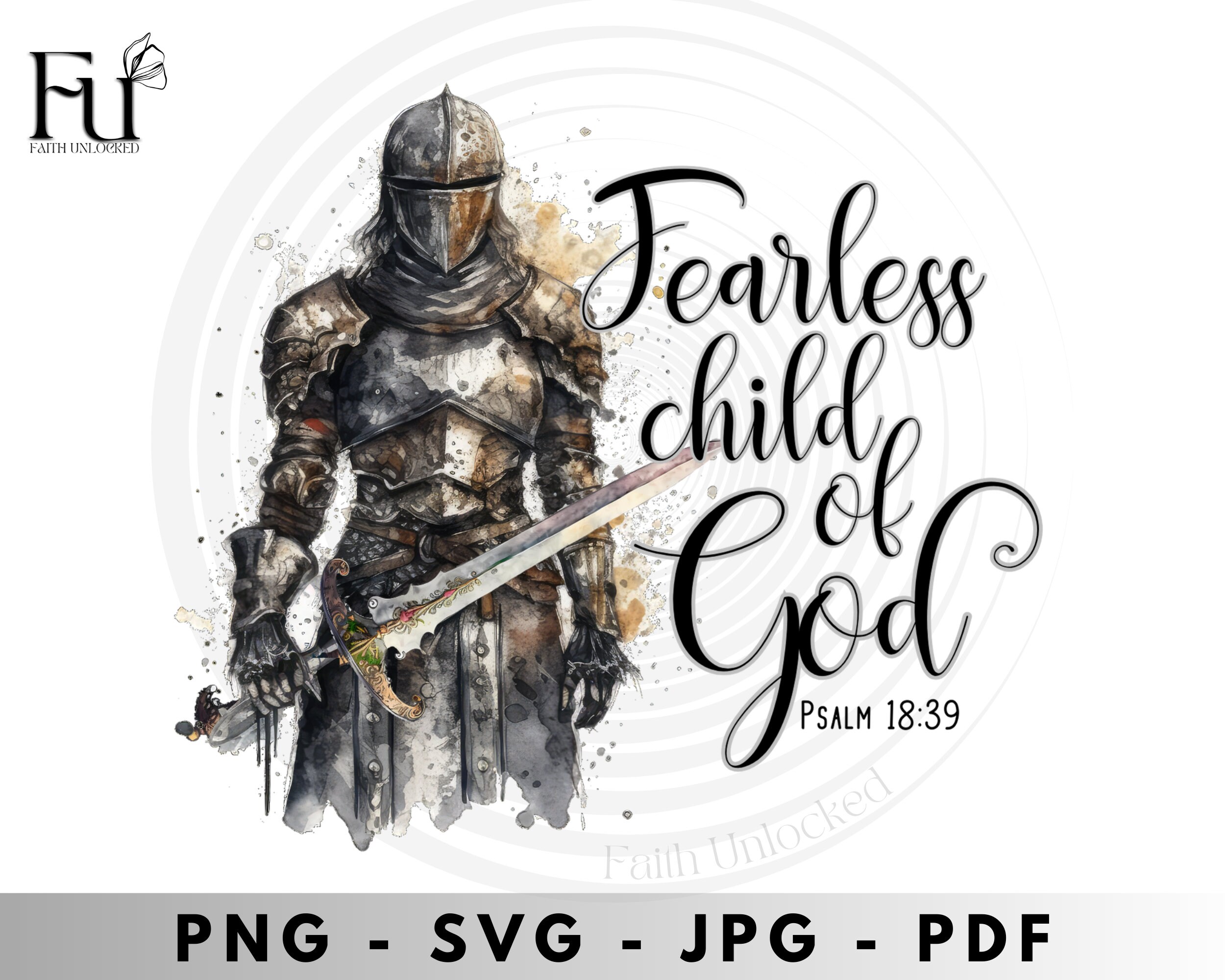 Fearless Child of God Svg Scripture Svg Bible Quote Svg - Etsy