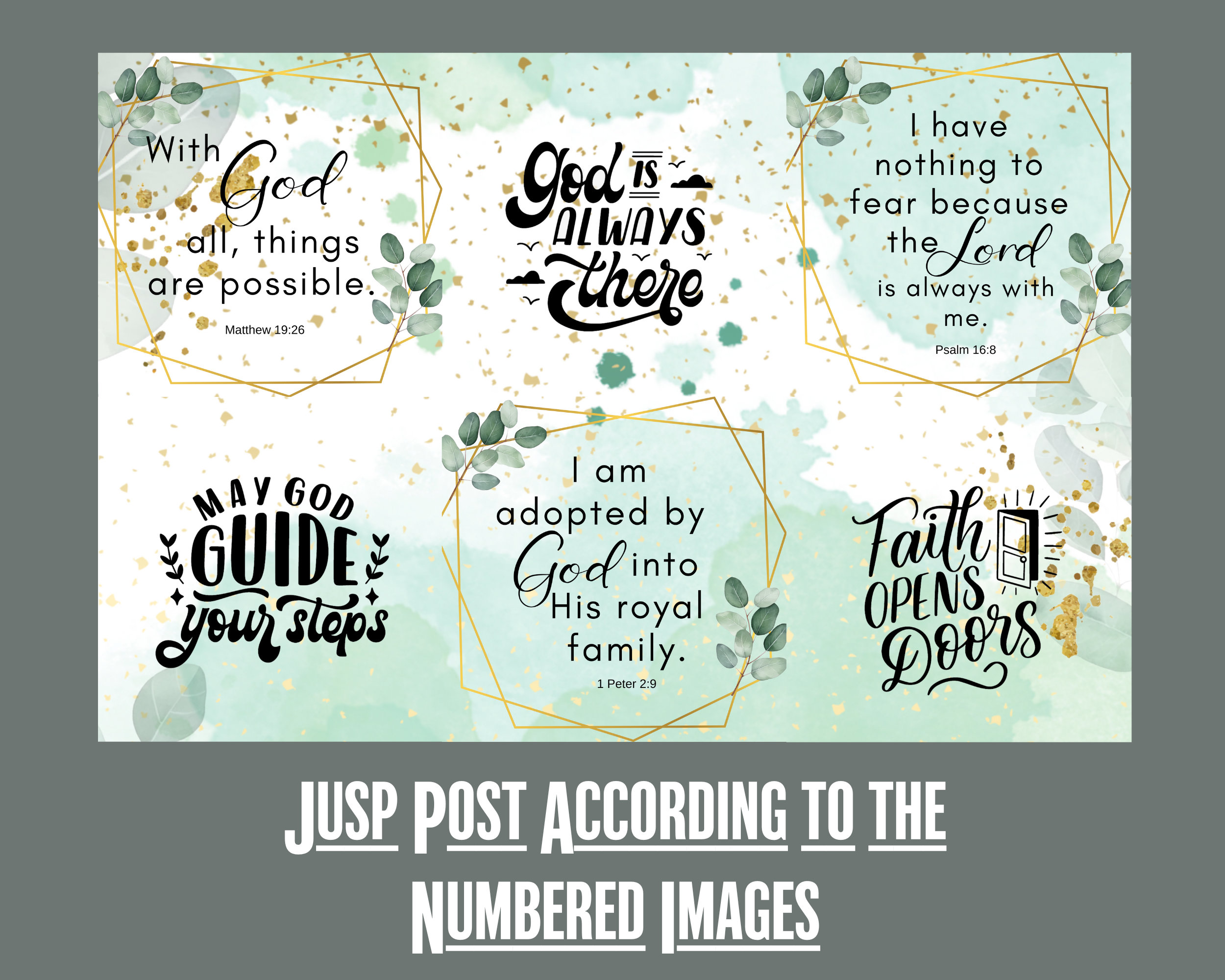 21 Christian Instagram Posts Faith Insta Marketing Religious Posts ...