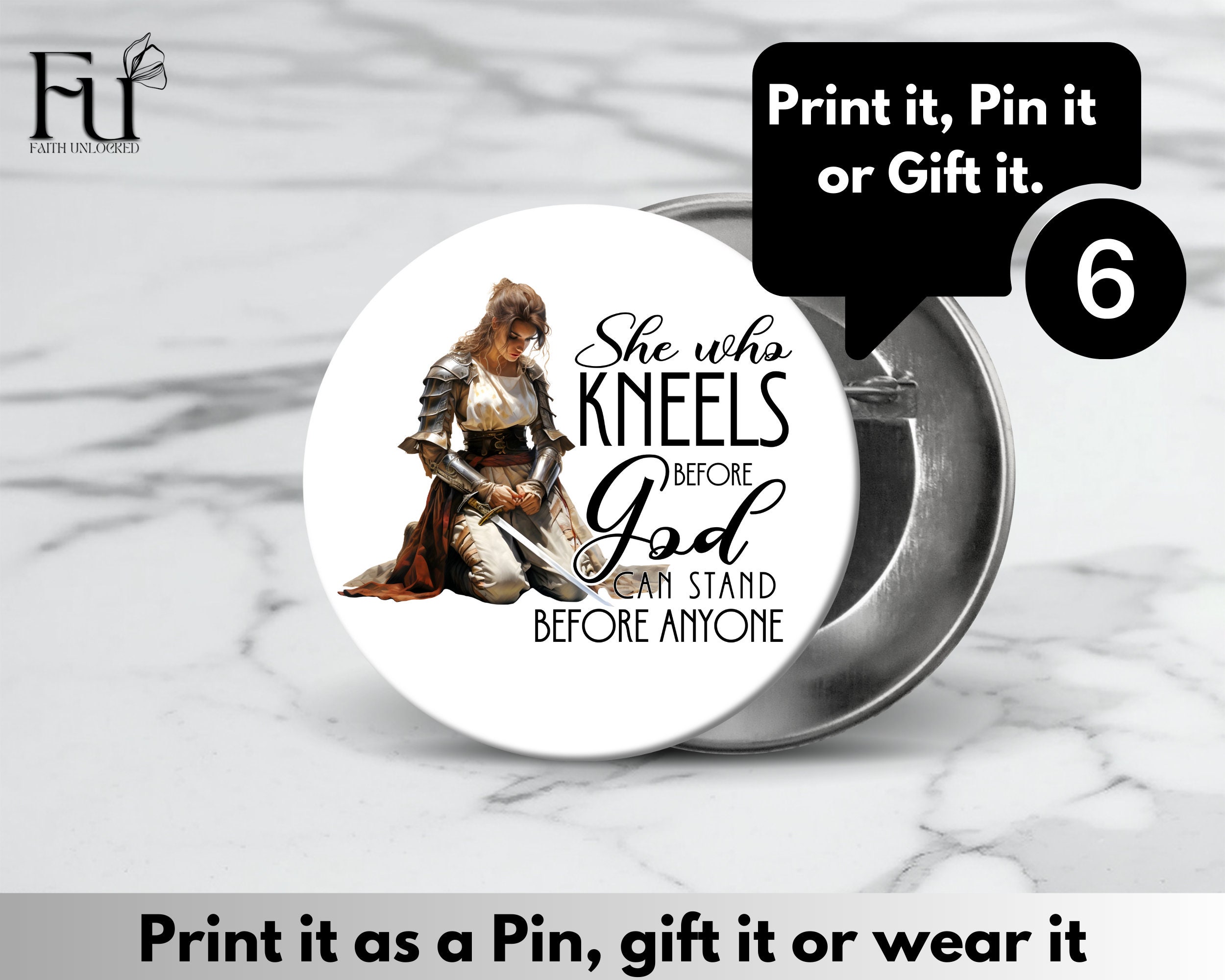 She Who Kneels Before God Can Stand Before Anyone Svg, Png, Jpg ...