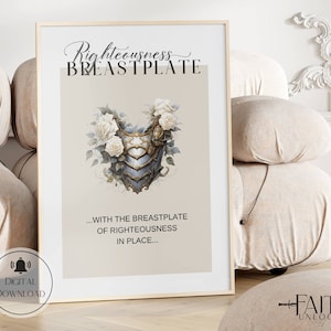 Armor of God, Ephesians 6, Christian Gallery Wall Art, Printable Wall ...