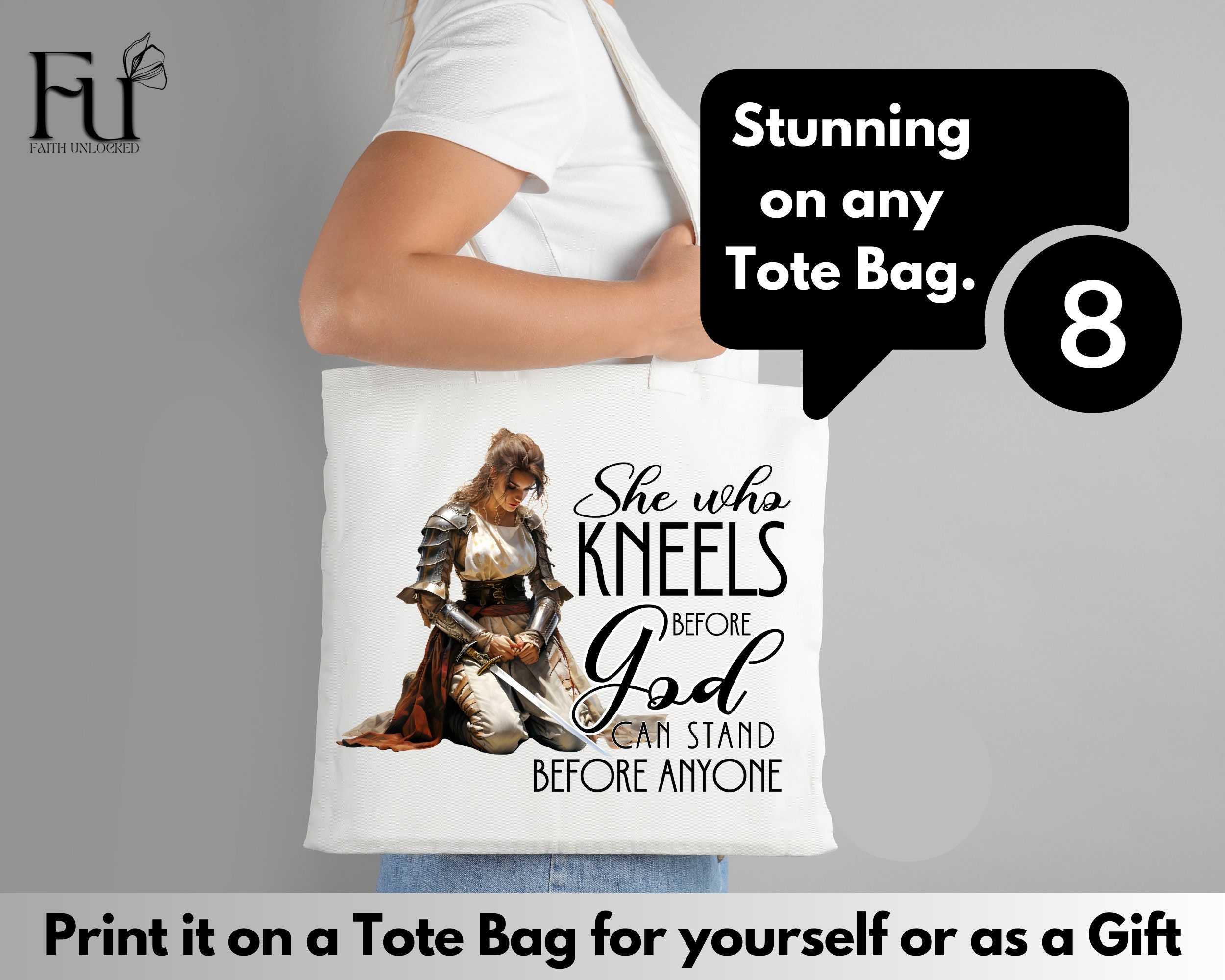 She Who Kneels Before God Can Stand Before Anyone Svg, Png, Jpg ...