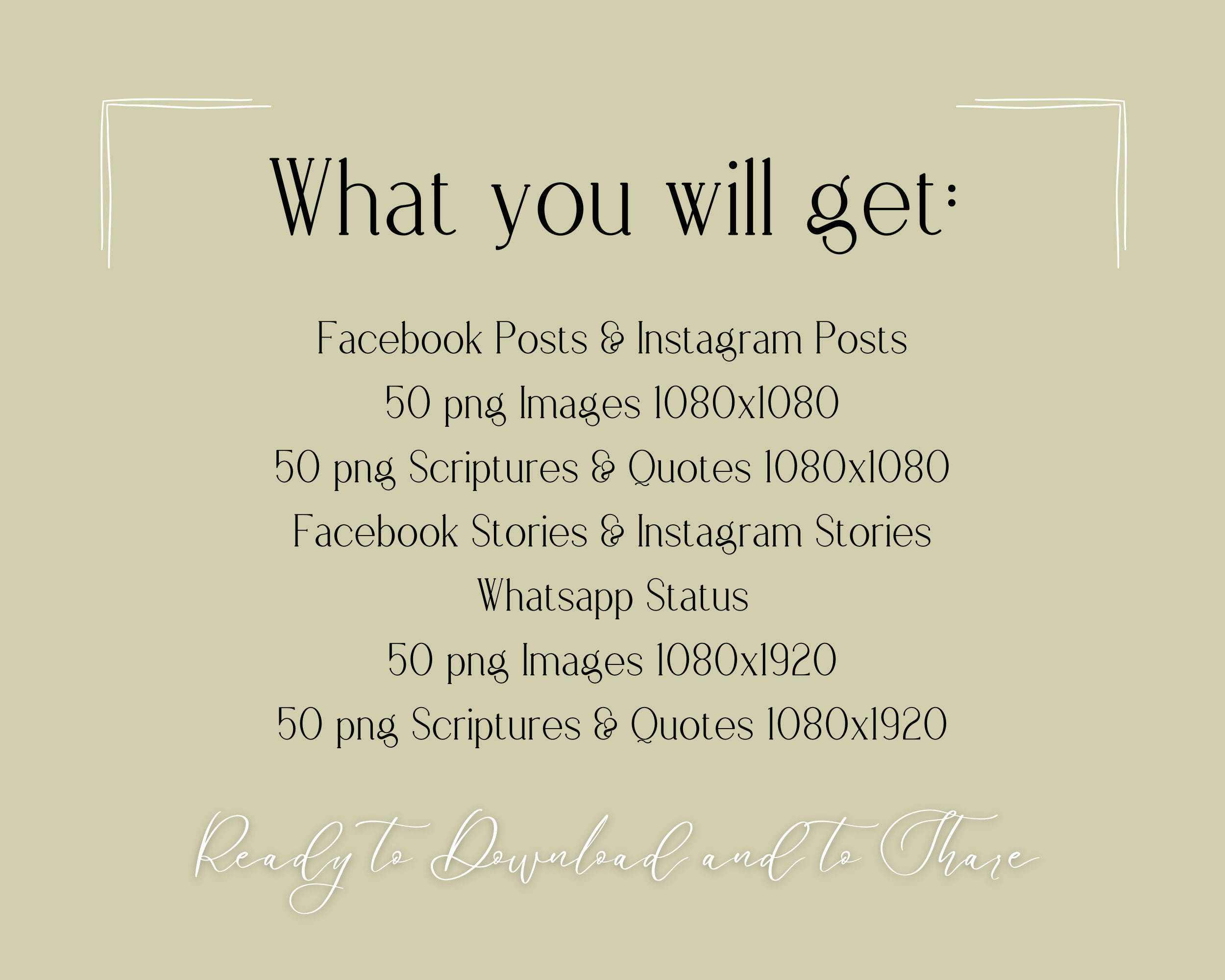 200 Christian Social Media Posts / Faith Insta Marketing / Religious ...