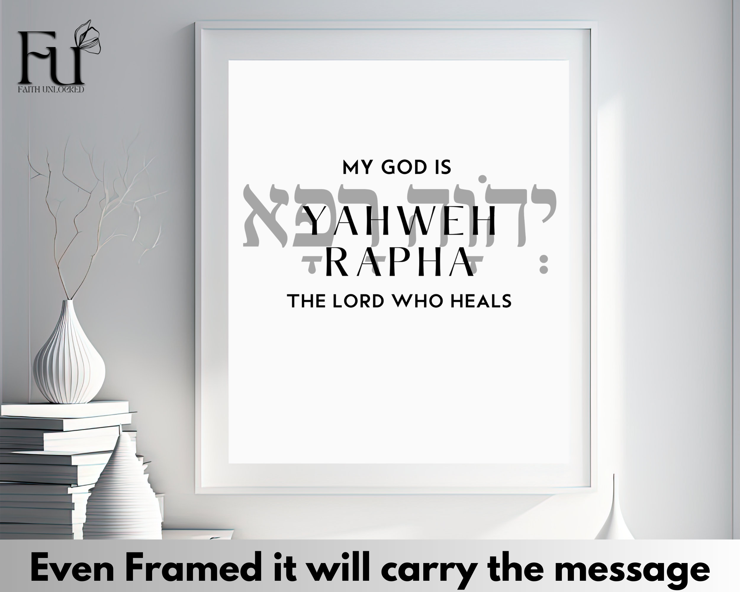 Yahweh Rapha, the Lord Who Heals Svg, Png, Jpg, Pdf, Names of God ...