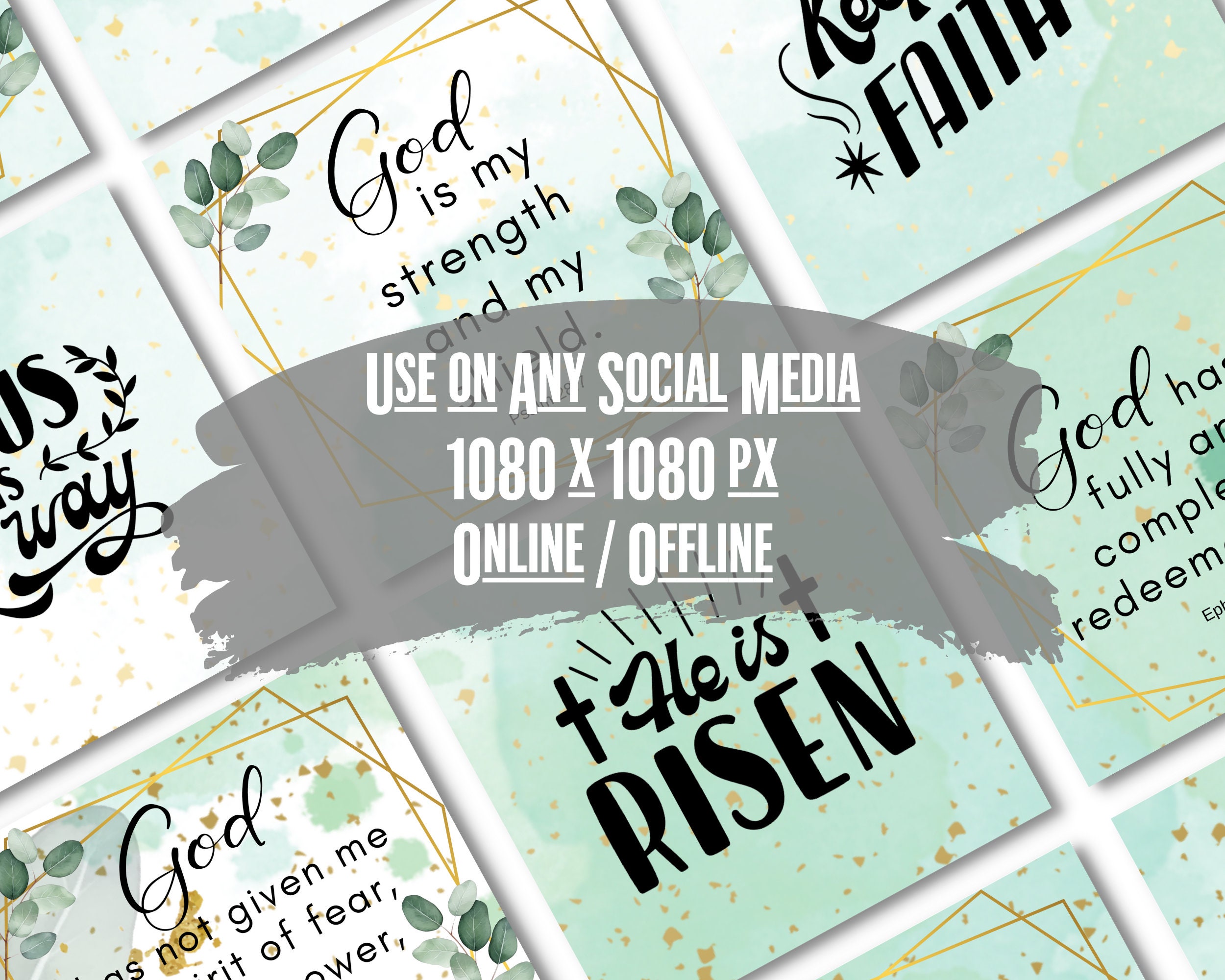 21 Christian Instagram Posts Faith Insta Marketing Religious Posts ...