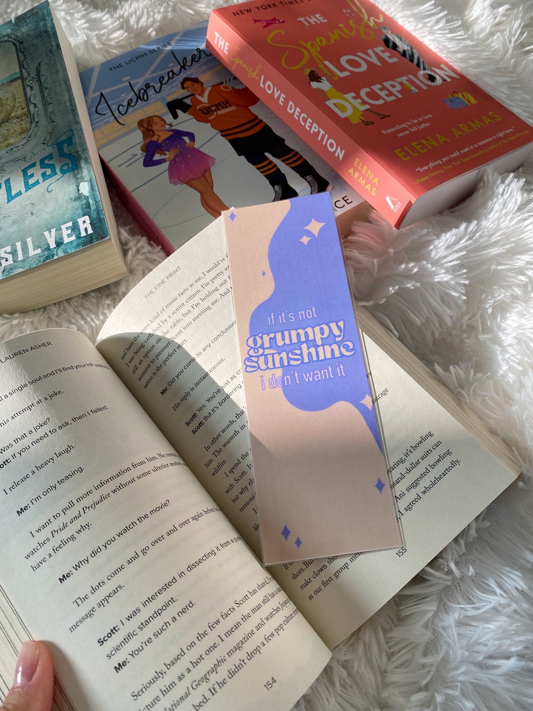 Book Trope Bookmark Enemies to Lovers Marriage of Convenience Grumpy ...