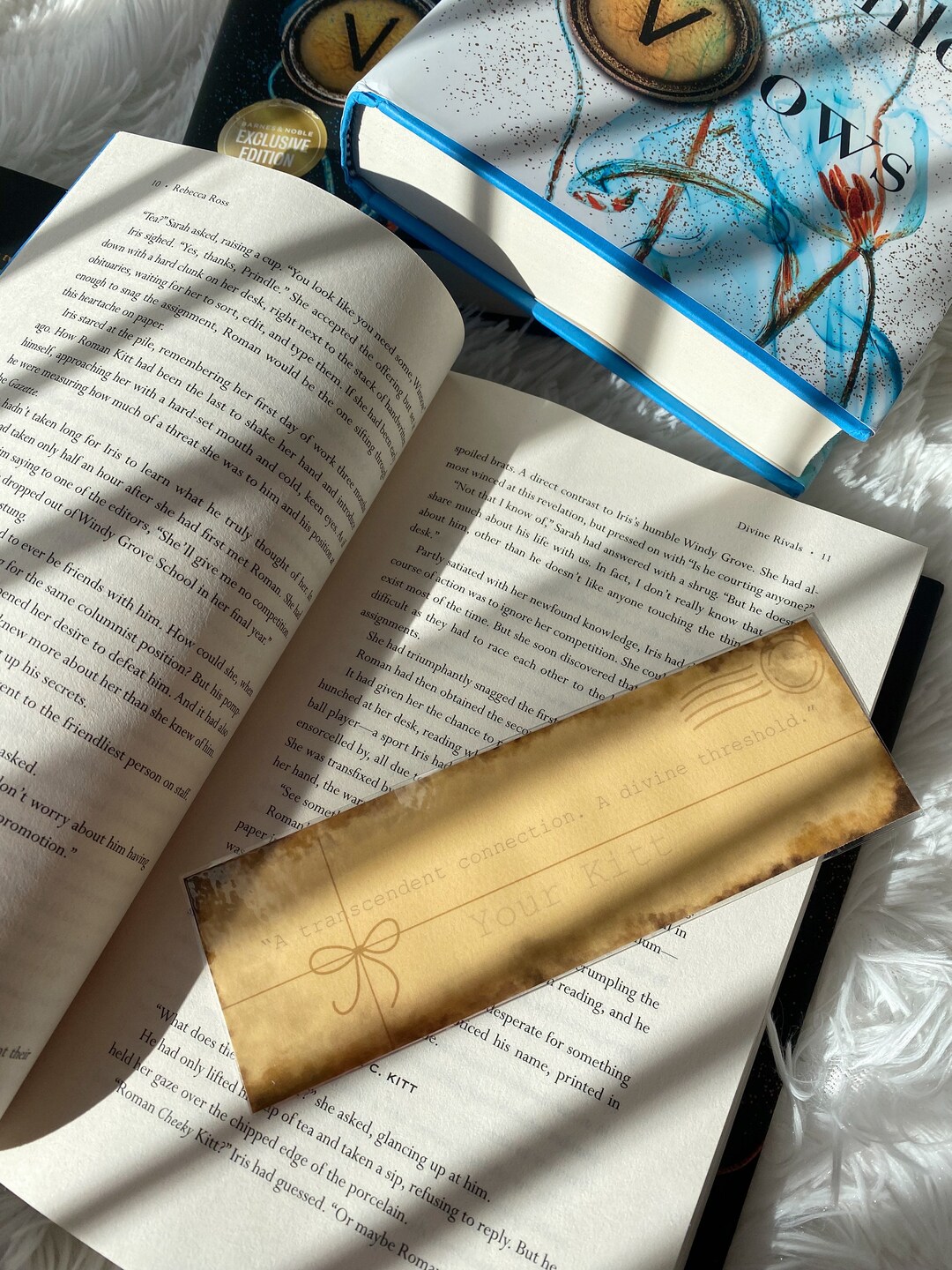 Divine Rivals Bookmark Ruthless Vows Romantasy Bookmark Romance Books ...