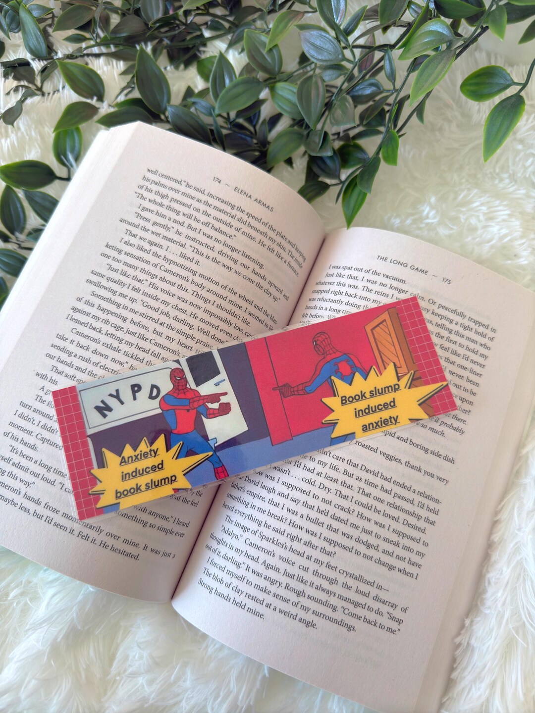 Spiderman Inspired Bookmark | Marvel Superhero | Book Accessories ...