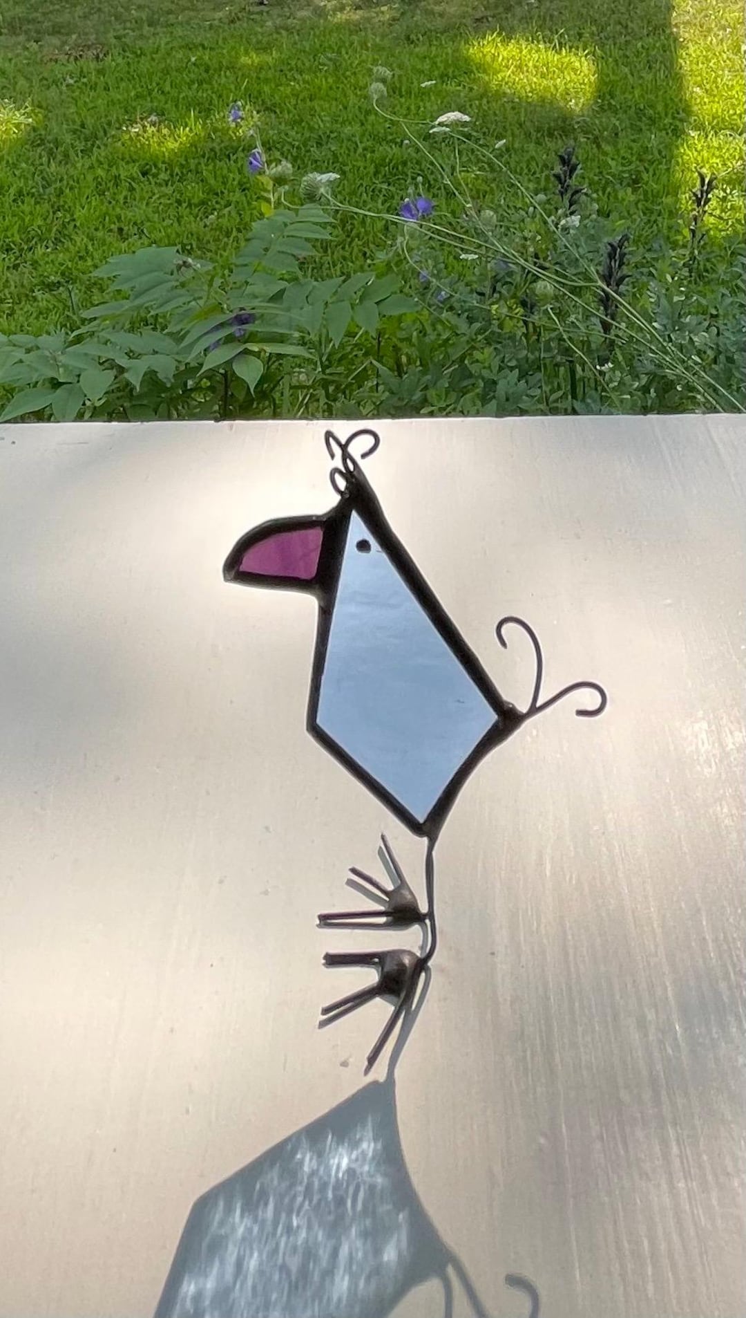 Stained Glass Scrappy Birds - Etsy