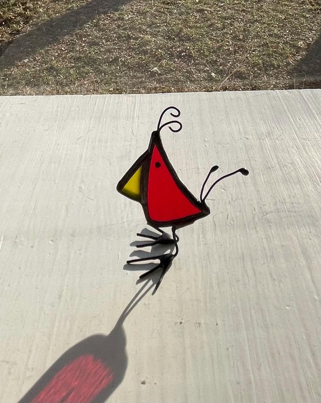 Stained Glass Scrappy Birds - Etsy