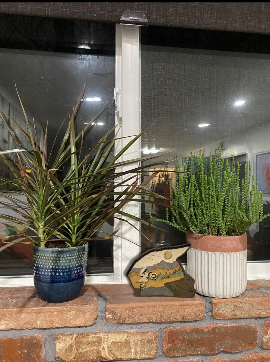 3D Layered Wood Art, Motorcycle Helmet - Etsy