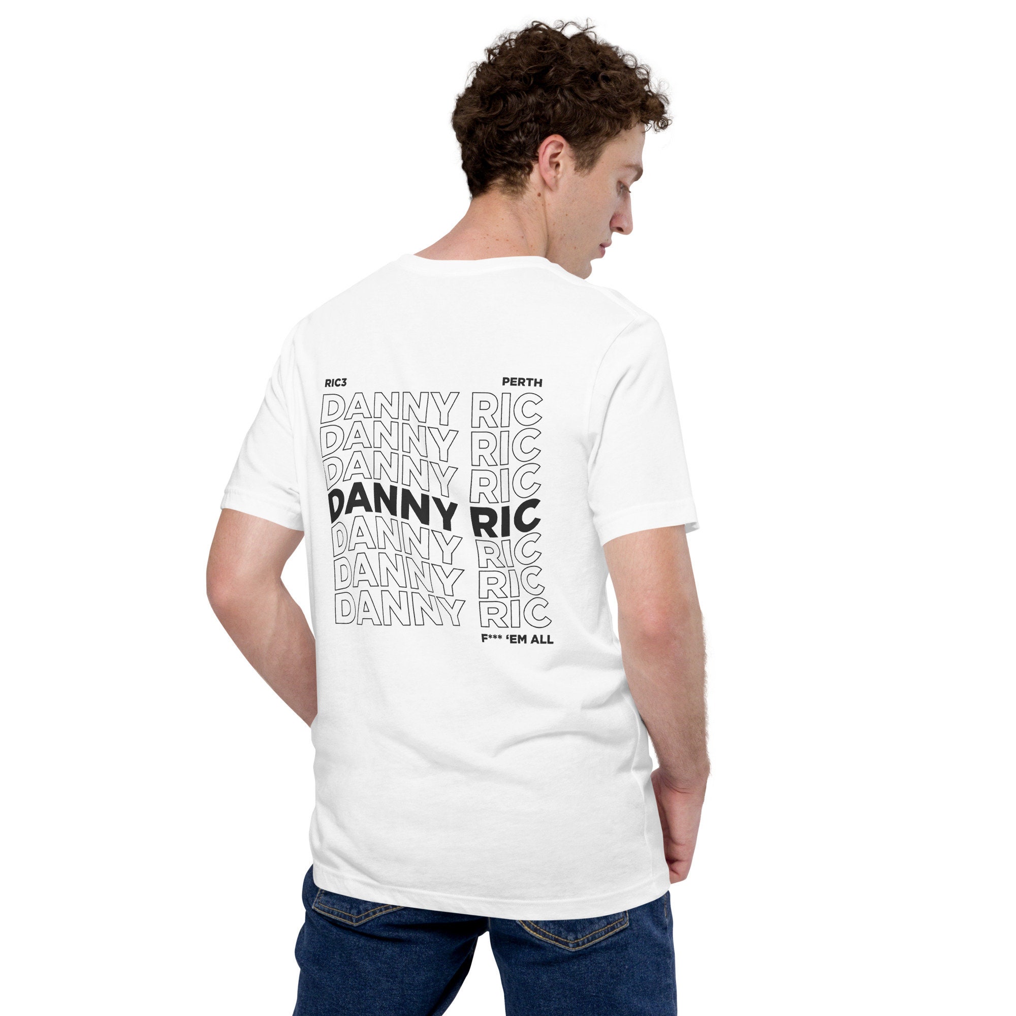 Daniel Ricciardo F1 Tee | Formula One Racing Shirt | Unisex DR3 Merch ...