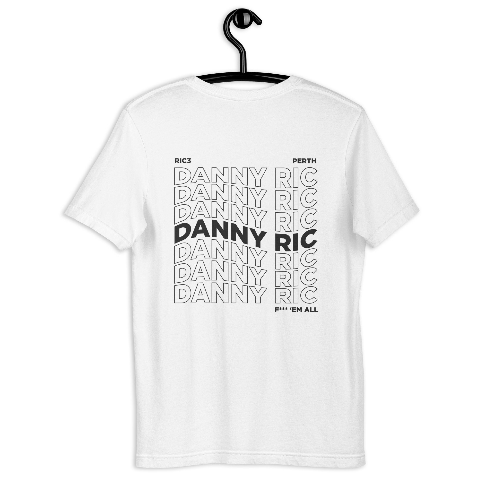 Daniel Ricciardo F1 Tee | Formula One Racing Shirt | Unisex DR3 Merch ...