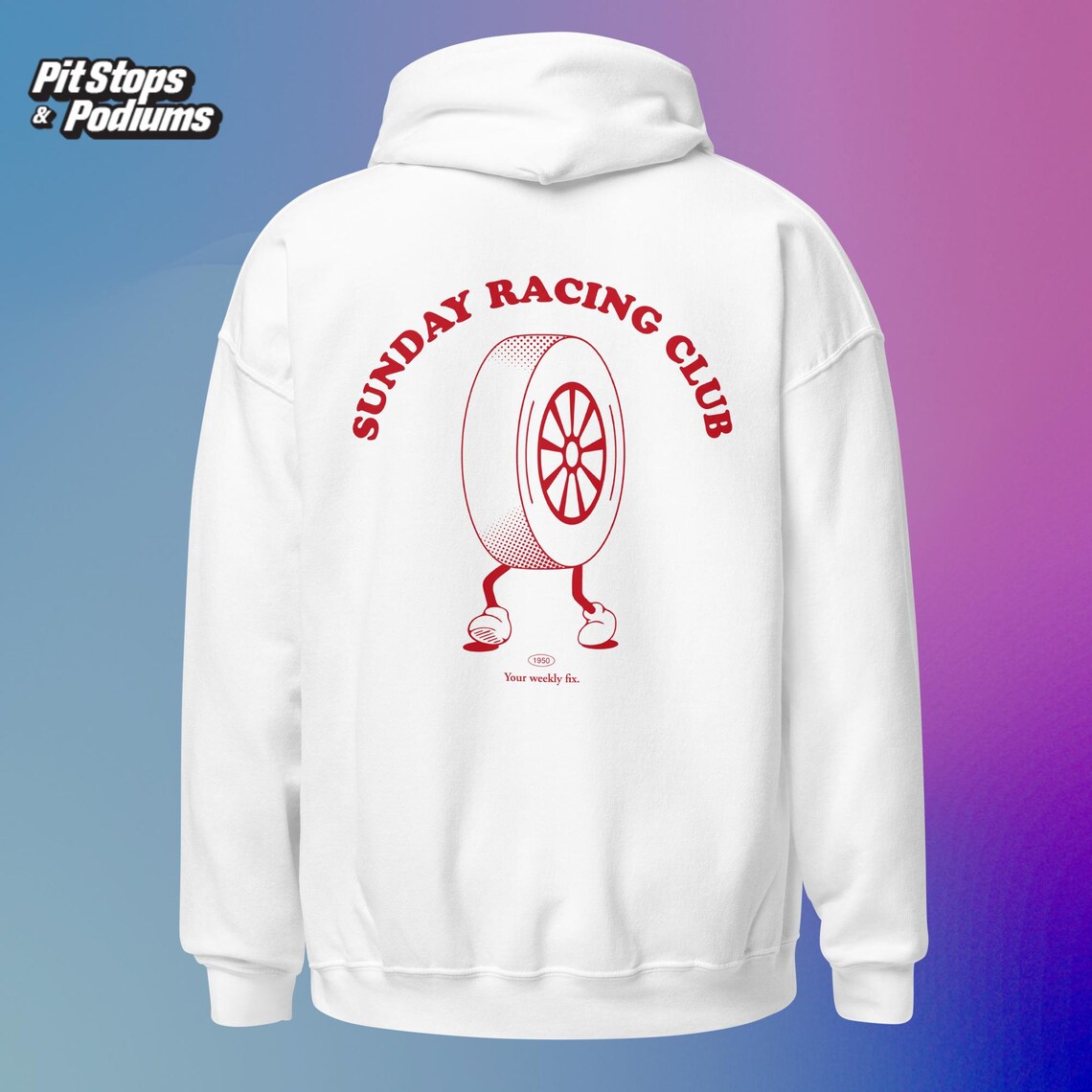 Vintage F1 Hoodie | Sunday Racing Club Hoodie | Vintage Formula One F1 ...
