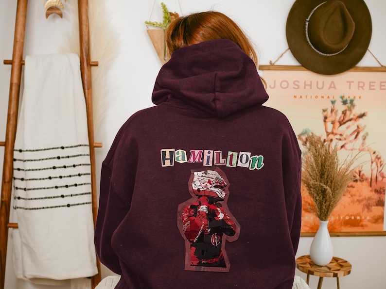 Hamilton Ferrari Hoodie F1 Merch Lewis Hamilton Sweatshirt Ferrari F1 ...