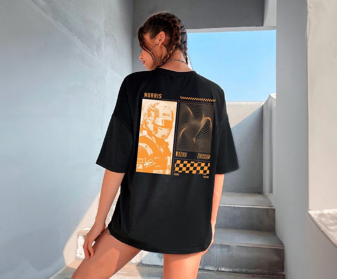 Lando Norris F1 Tee Mclaren Team Formula 1 Shirt F1 Shirt NOR4 Mclaren ...