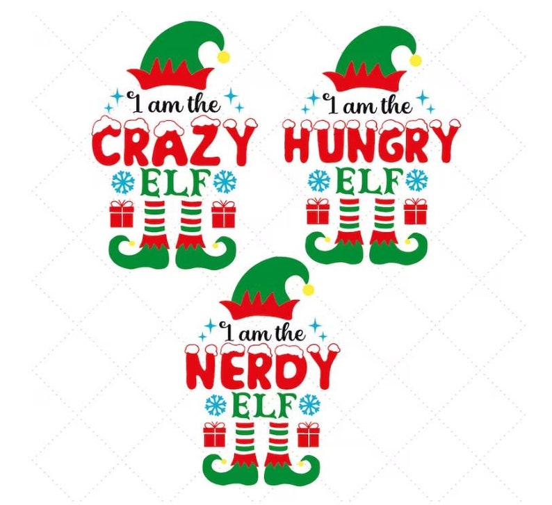 Elf Christmas Family Shirt SVG Bundle | Christmas SVG | Christmas Shirt ...
