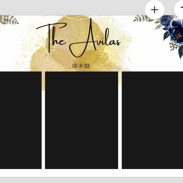 Photo Booth Template - Etsy