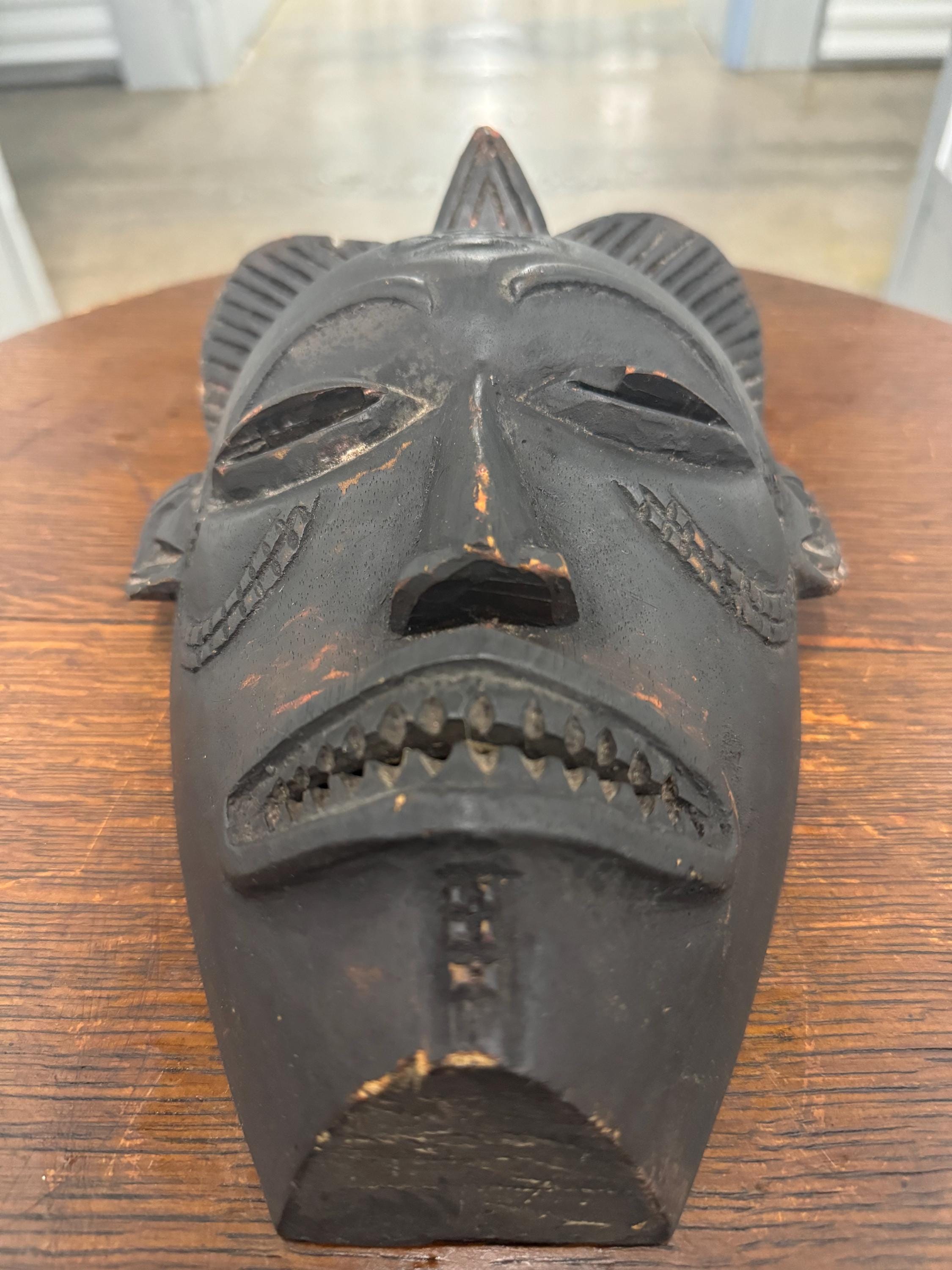 4 West African Tribe of Dan Masks + Chuckee Tribe of Zaire Youth Mask ...