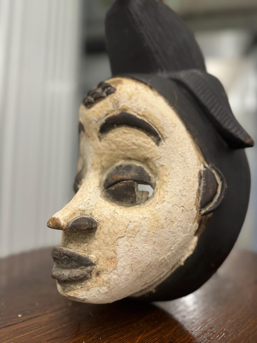 Two African Home Décor Masks by the Puno Mask Society Gabon Mask - Etsy