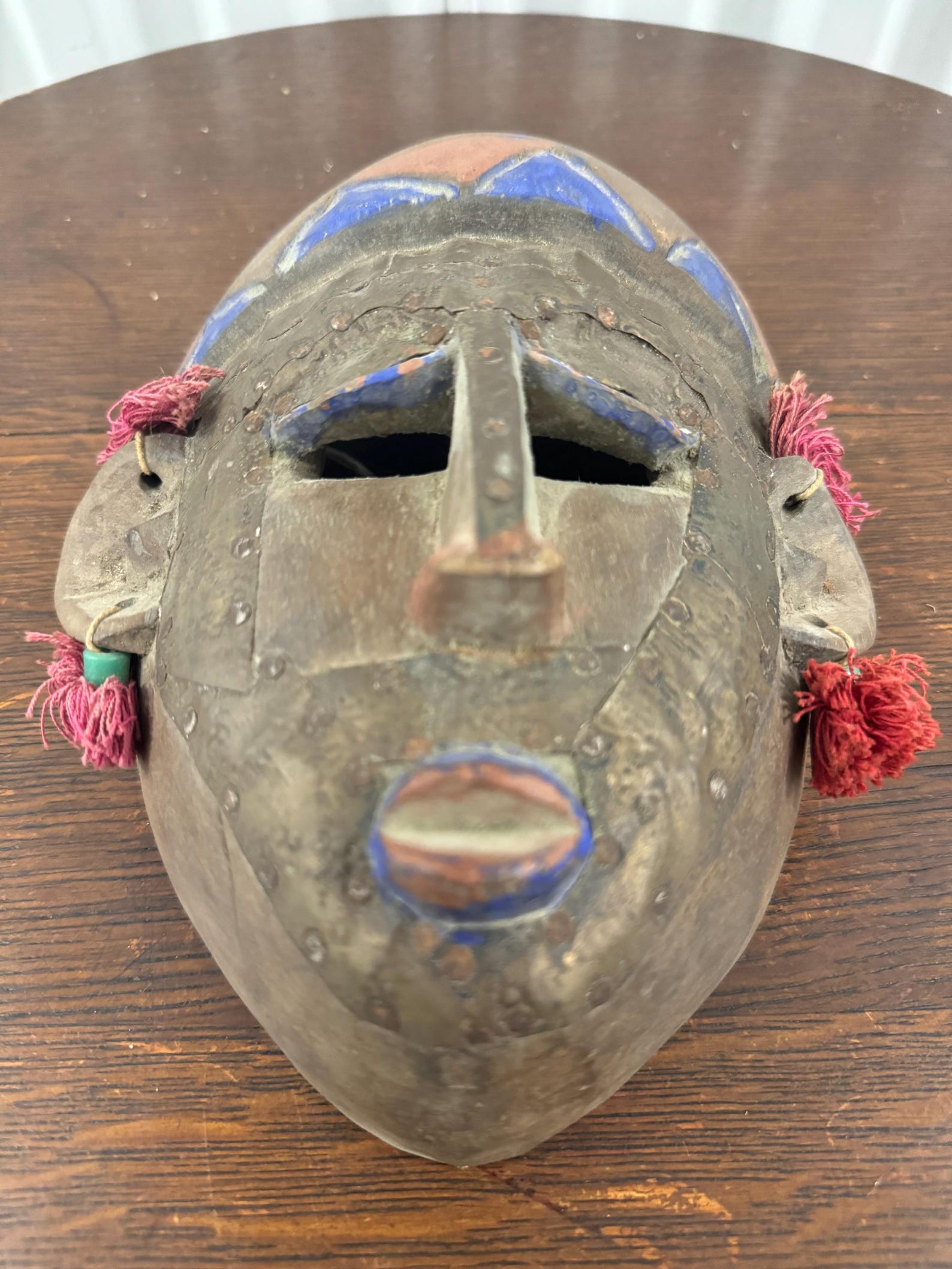 Wall Hanging Masks: Lega Zaire Society Mask Congo + Old African Maraka ...