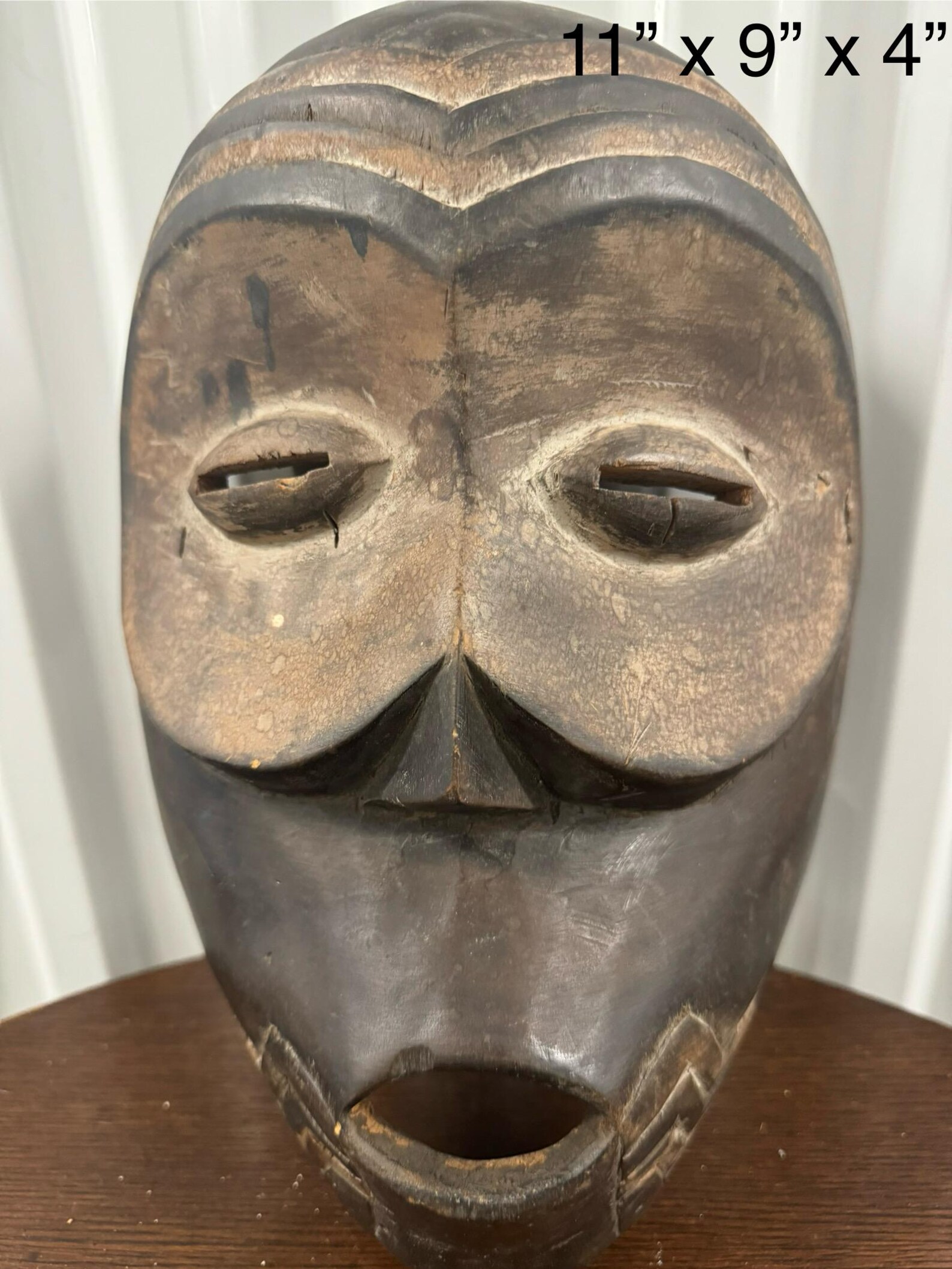 Wall Hanging Masks: Lega Zaire Society Mask Congo + Old African Maraka ...