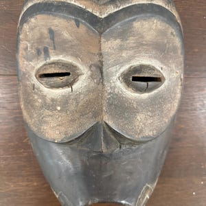 Wall Hanging Masks: Lega Zaire Society Mask Congo Old African Maraka ...