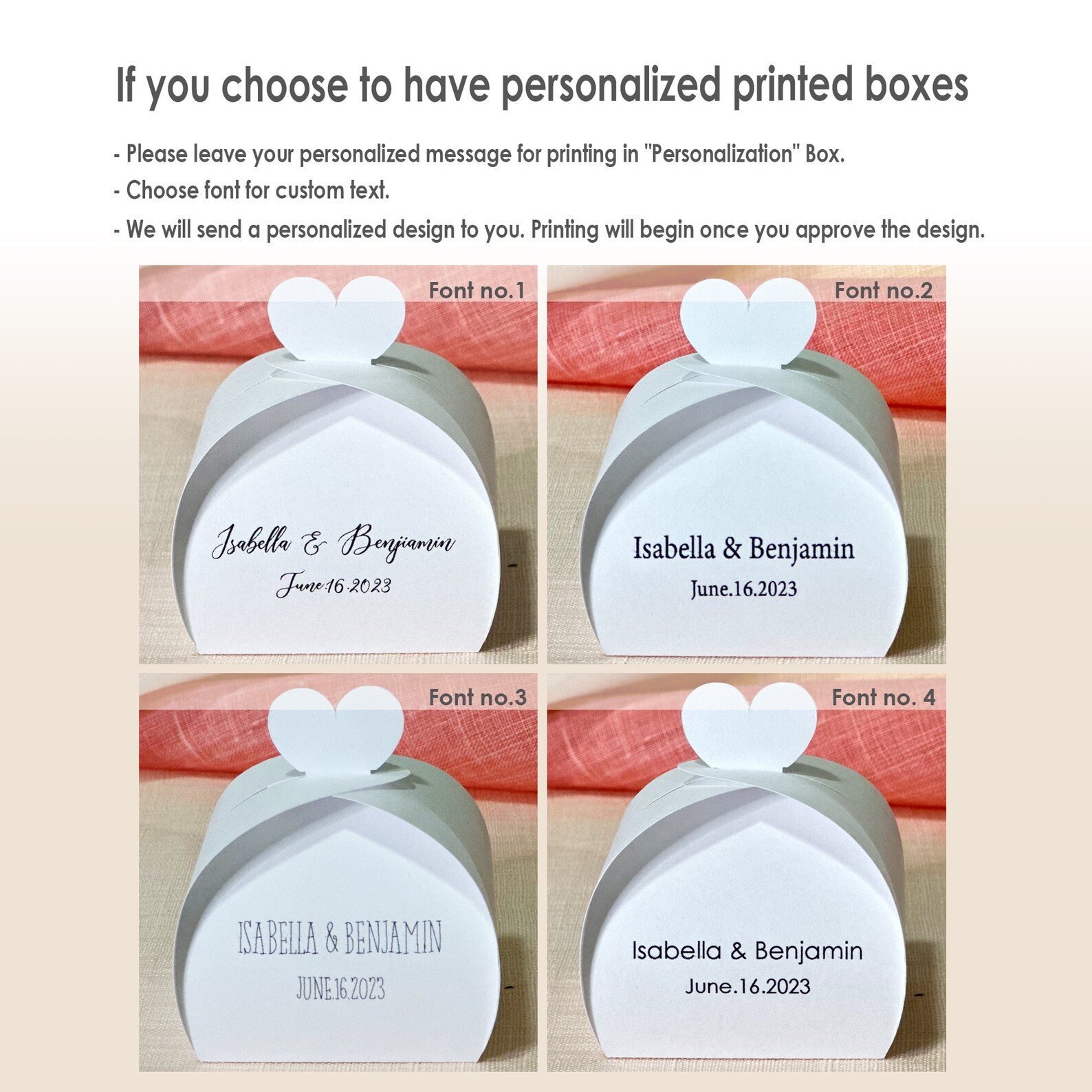 White Favor Boxes for Wedding, Bridal Party, Baptism, Birthday and ...