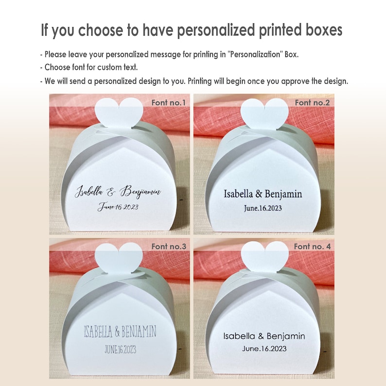 White Favor Boxes for Wedding Bridal Party Baptism Birthday - Etsy