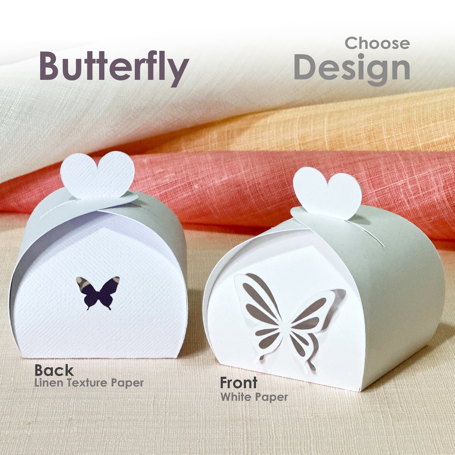 White Favor Boxes for Wedding, Bridal Party, Baptism, Birthday and ...