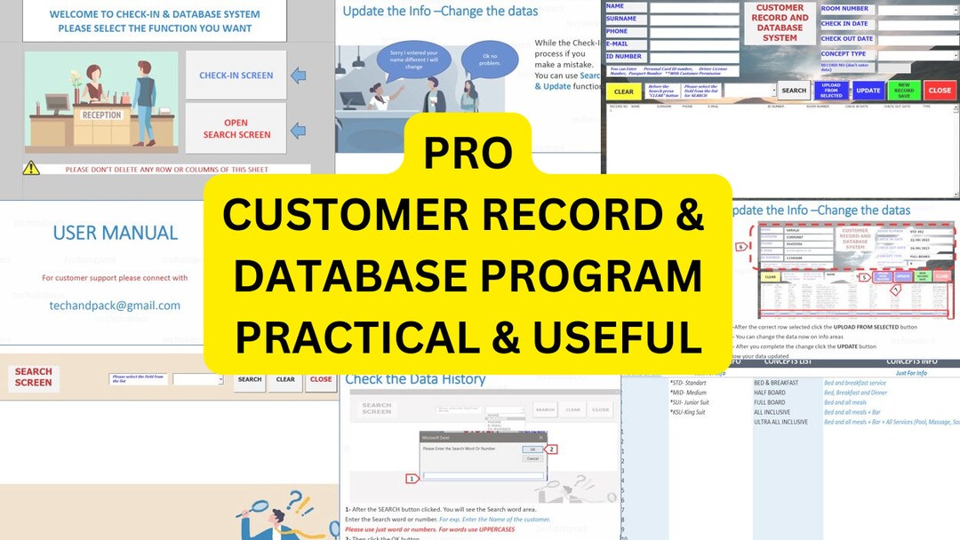 CUSTOMER RECORD DATABASE - Etsy