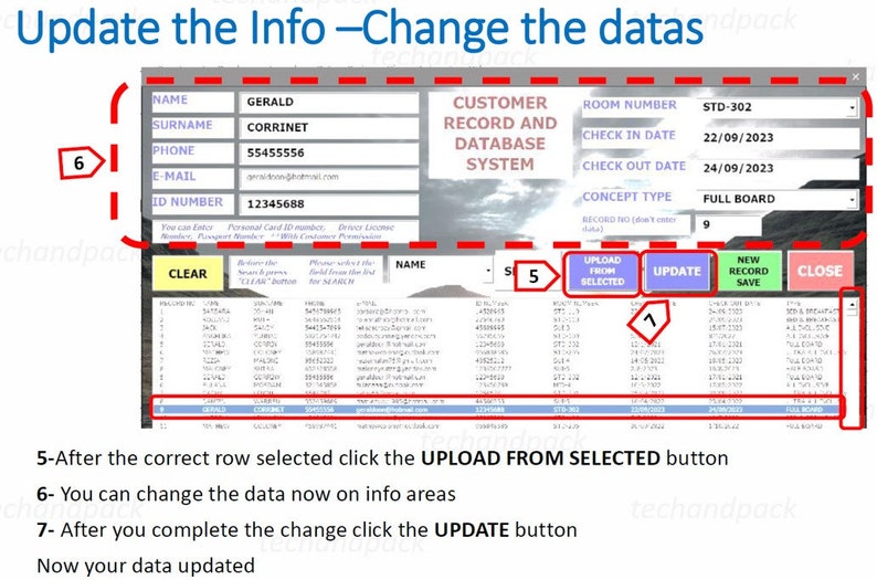 CUSTOMER RECORD DATABASE - Etsy