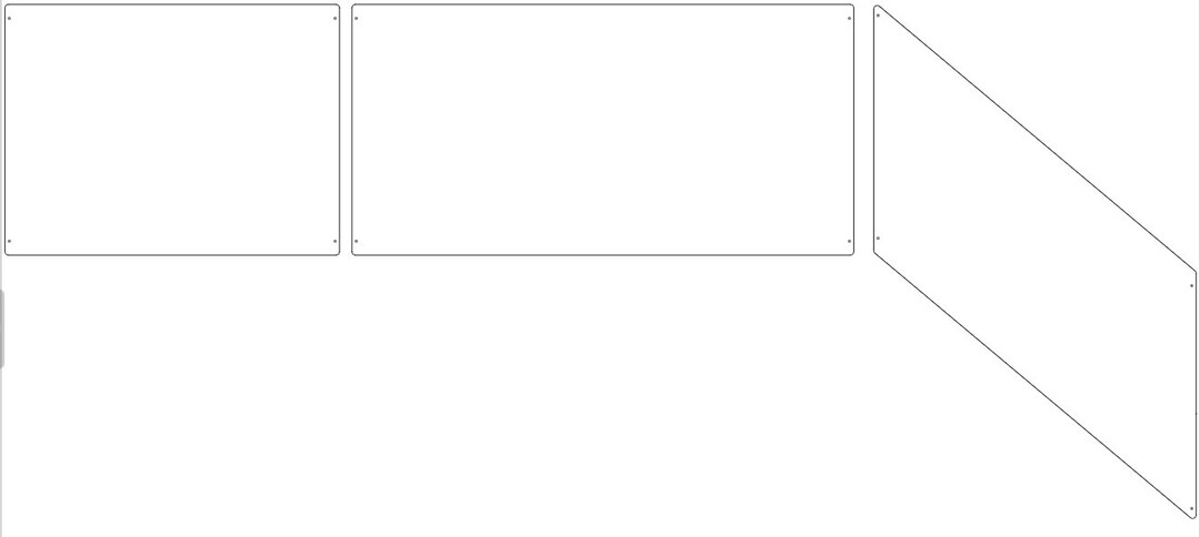 Blank Railing Insert DXF File - Etsy