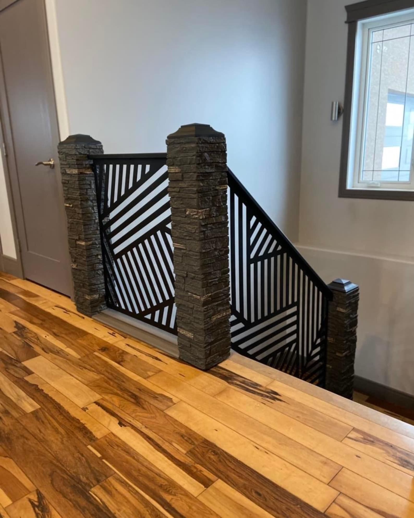 Geometric Railing Insert DXF File - Etsy