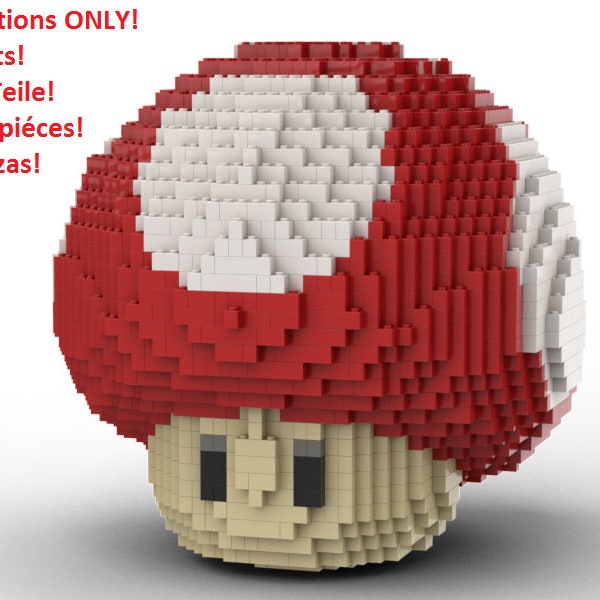 Mario Building Blocks - Etsy