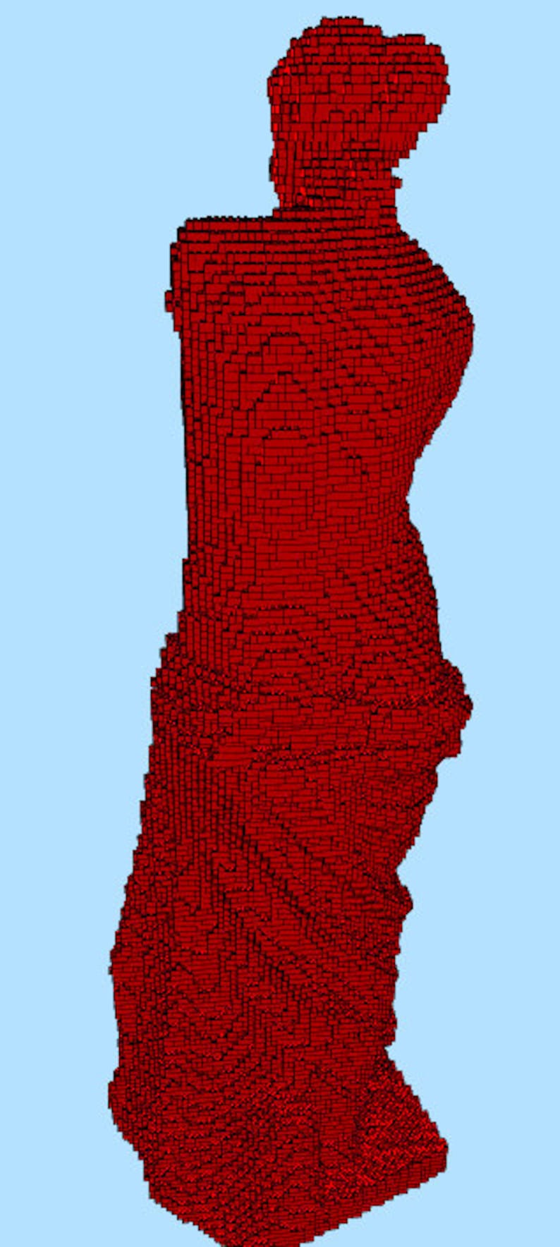 LEGO Venus De Milo Sculpture Building Instruction Instructions Only No ...