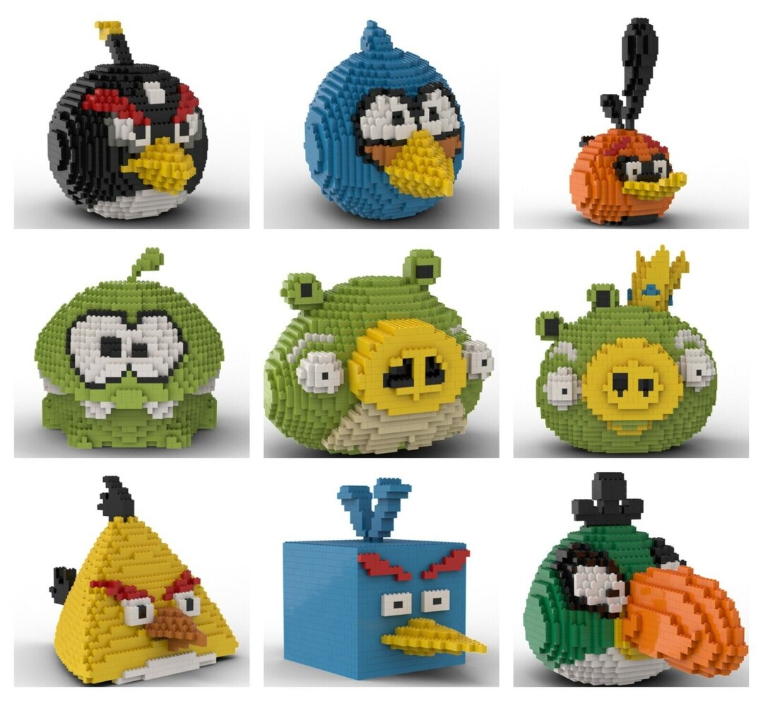 LEGO Angry Birds Building Instruction Pack INSTRUCTIONS ONLY No Bricks ...