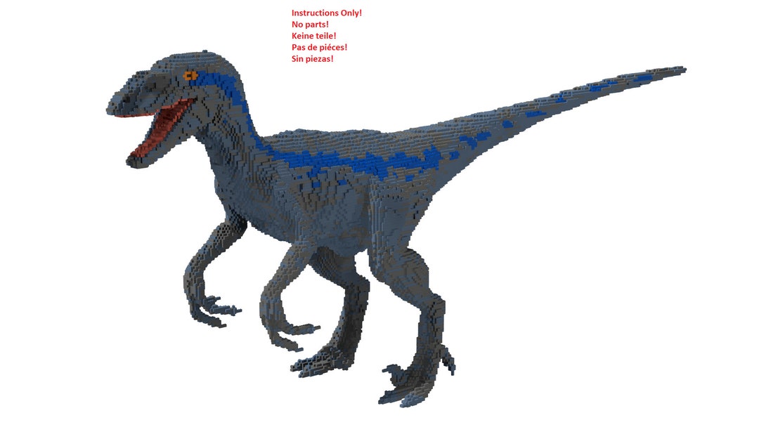 LEGO Raptor Statue Building Instructions INSTRUCTIONS ONLY No Parts - Etsy