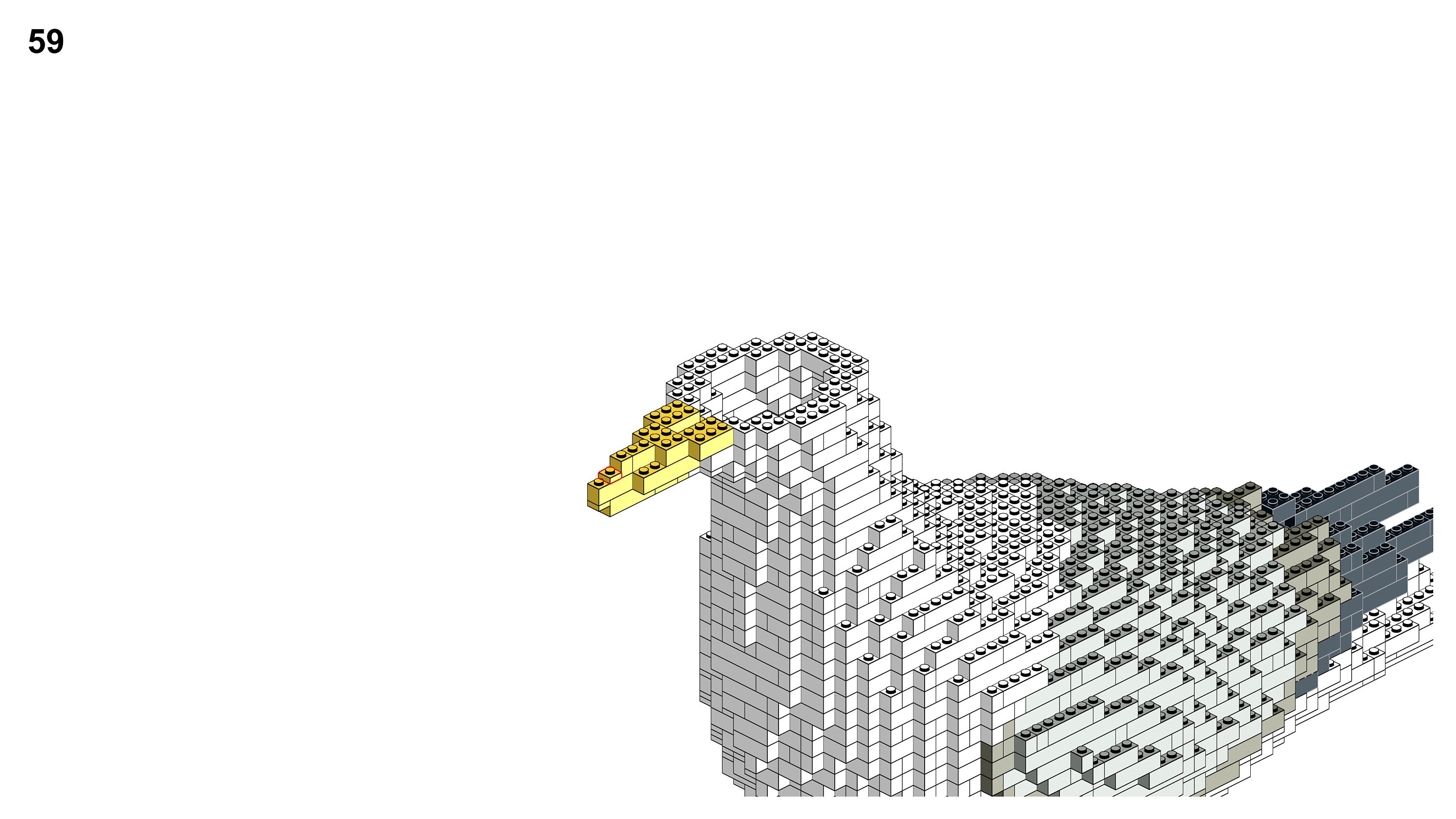 LEGO Seagull Statue Building Instruction Instructions Only No Bricks - Etsy