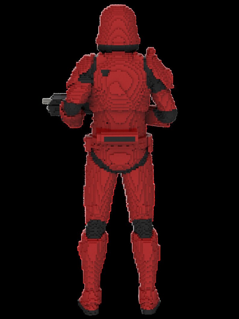 LEGO Sith Trooper Statue Building Instructions INSTRUCTIONS ONLY No ...