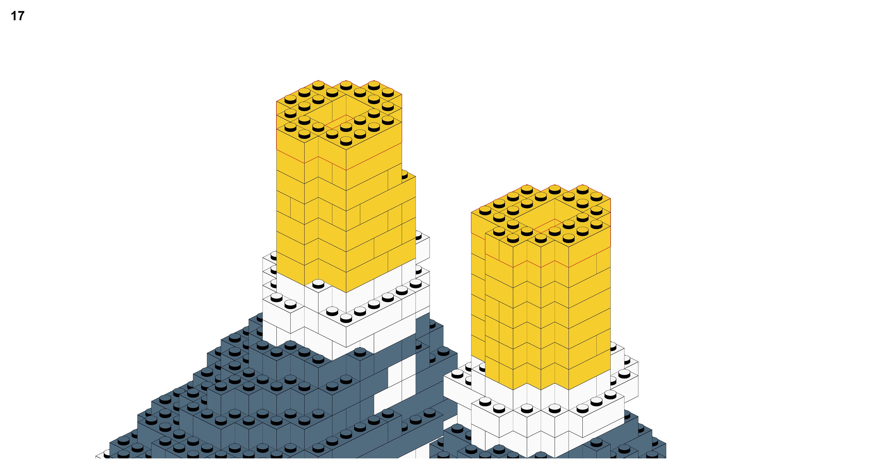 LEGO Bart Simpson Statue Building Instruction INSTRUCTIONS ONLY No ...