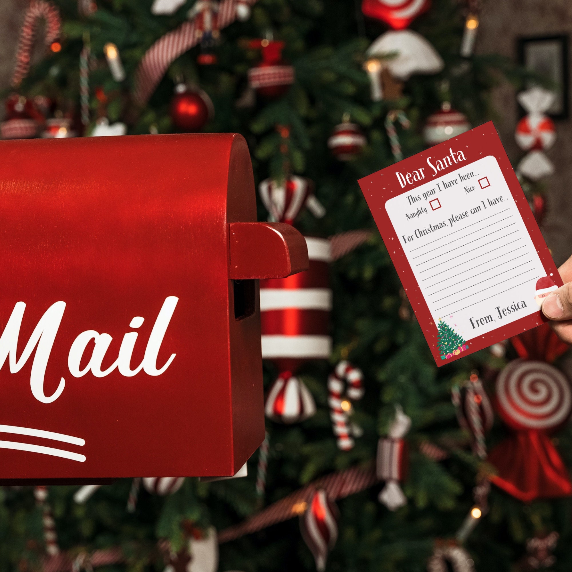 Personalised Santa Letter, Printable Santa Letter for Kids ...