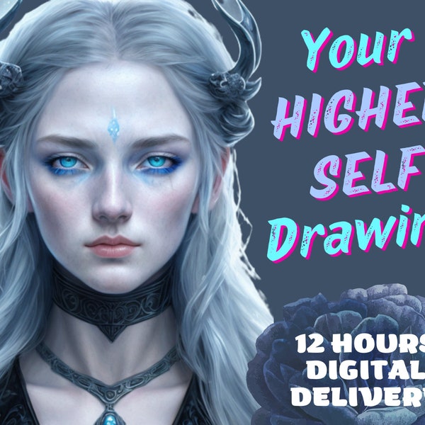 Higher Self Drawing Reading - Etsy
