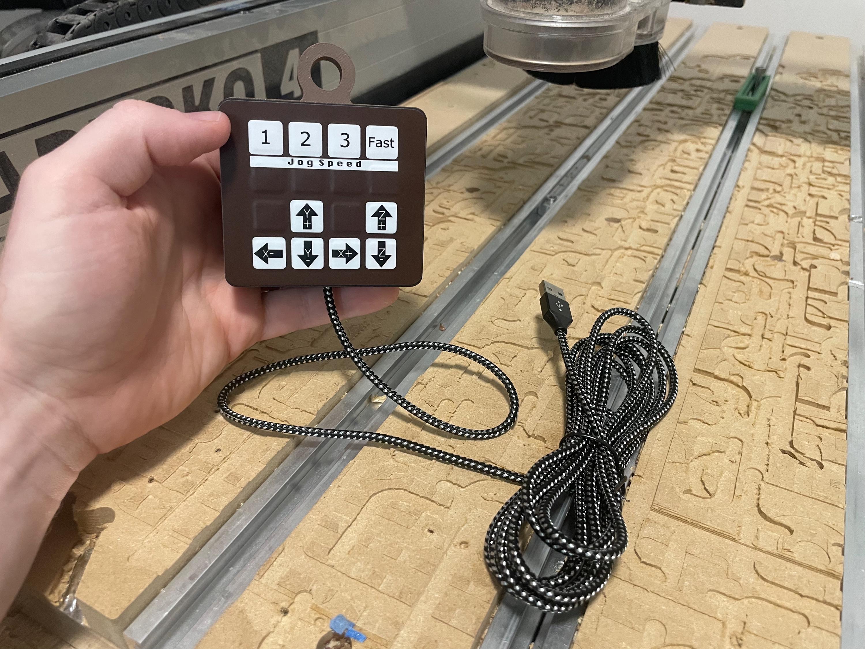 Jog Control for Shapeoko / Carbide Motion - USB Control Pad- 9.5FT ...