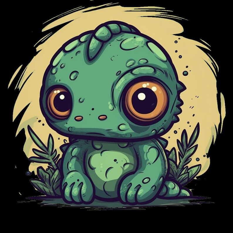 Cute and Collectible Chibi Cryptids: Pngs for Digital - Etsy