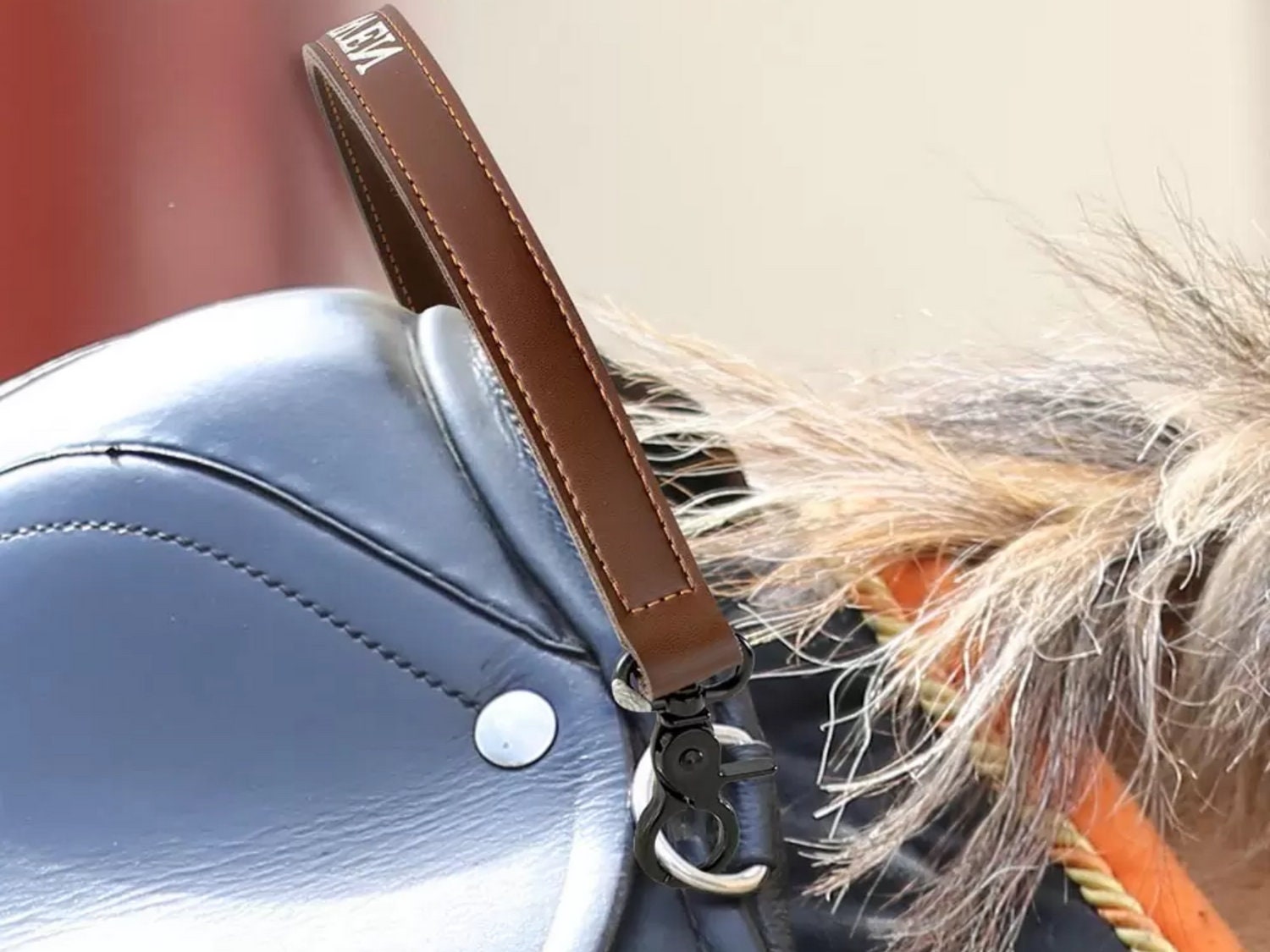 Custom English Saddle Grab, Leather Strap, Custom Horse Tack, Handle ...