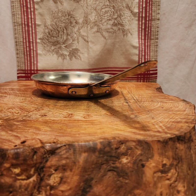 Antique Copper Fry Pans - Etsy