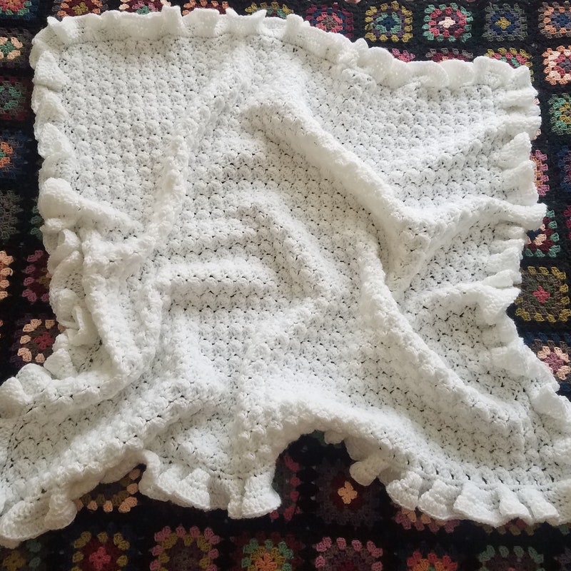 Blanket With Ruffle - Etsy